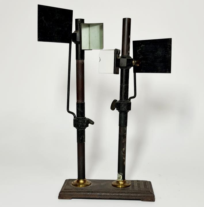 Antique Optical Glass Prisms On Stand | CURIOUS SCIENCE