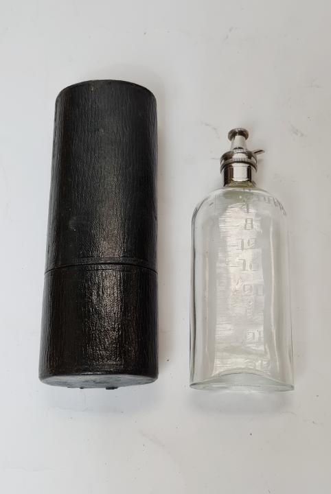 Ether /Chloroform Bottle In Leather Case | CURIOUS SCIENCE