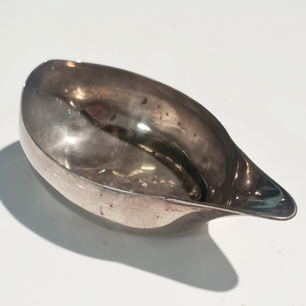 Silver Invalid Feeding Spoon / Pap Boat | CURIOUS SCIENCE