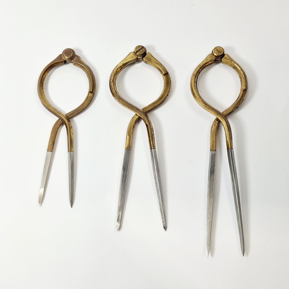 Brass Navigation Dividers | CURIOUS SCIENCE