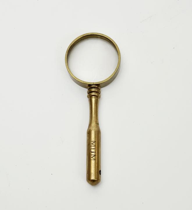 Small Brass Magnifying Glass | CURIOUS SCIENCE