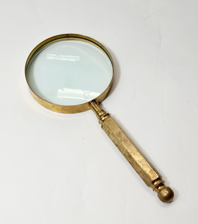 Brass Handled Magnifying Glass | CURIOUS SCIENCE