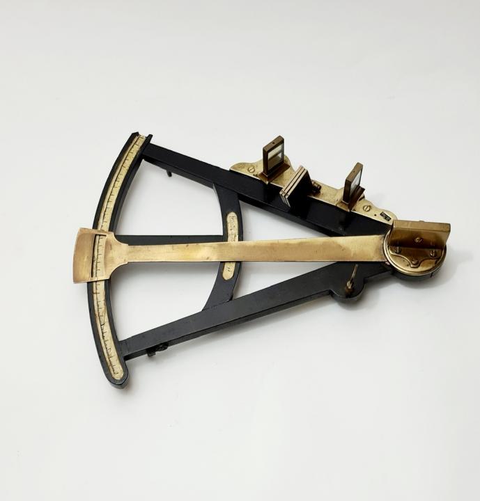 Duplicate - Ebony & Brass Sextant | CURIOUS SCIENCE