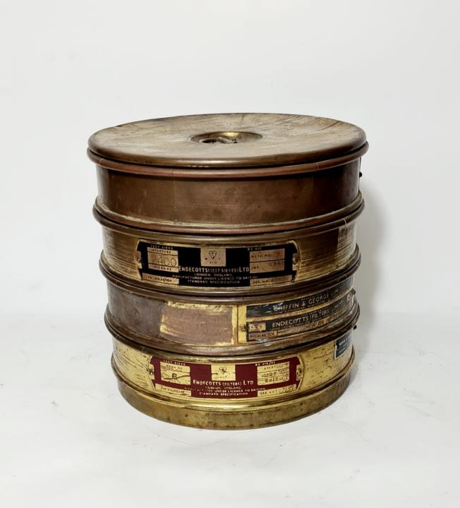 Stack of Graduated Seives | CURIOUS SCIENCE