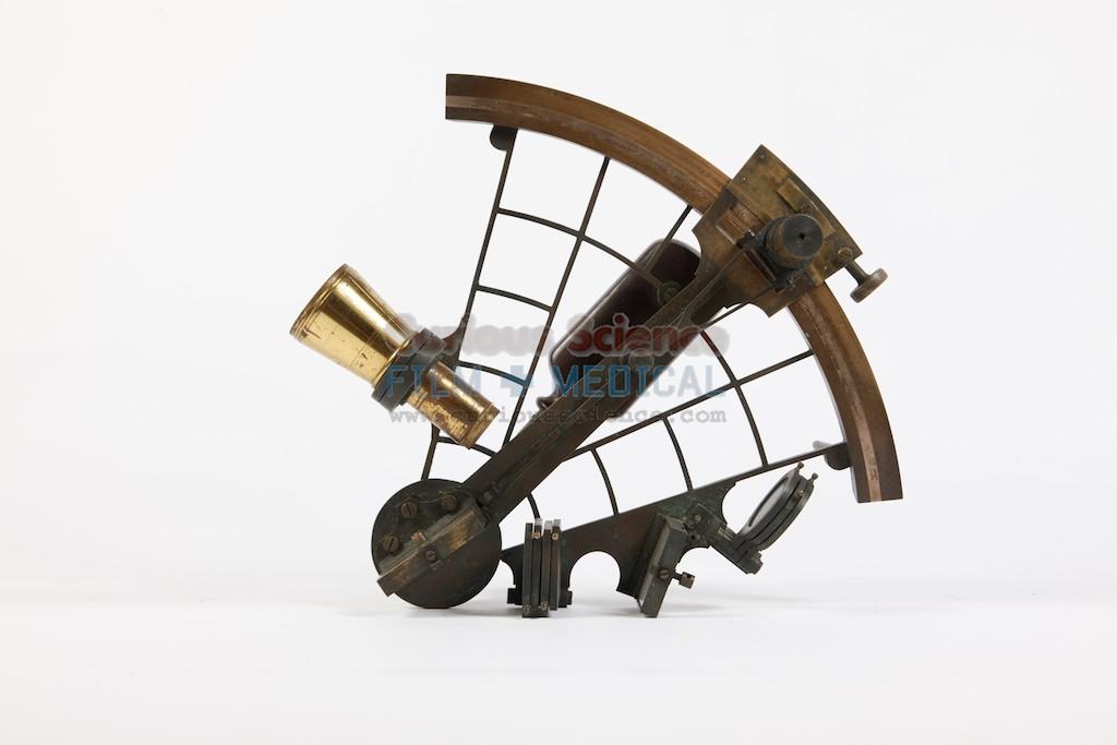 Duplicate - Brass Sextant | CURIOUS SCIENCE