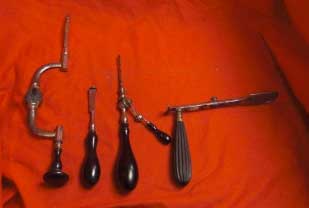 Antique Surgical Instruments, Drill, Trepan Guillotine, Lenticular ...