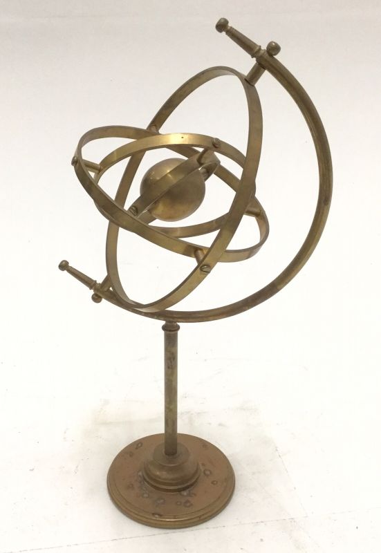 Brass, tabletop armillary sphere | CURIOUS SCIENCE