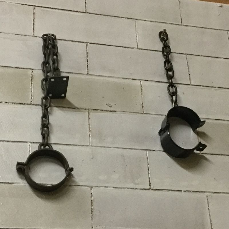 Wrought iron manacles | CURIOUS SCIENCE