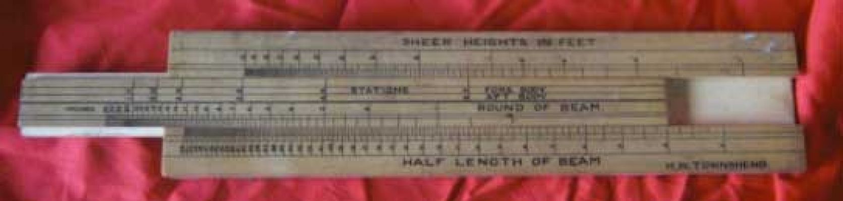 Wooden Slide Rule | CURIOUS SCIENCE