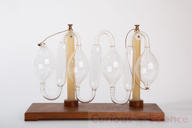 Glass Crookes Tube Apparatus | CURIOUS SCIENCE